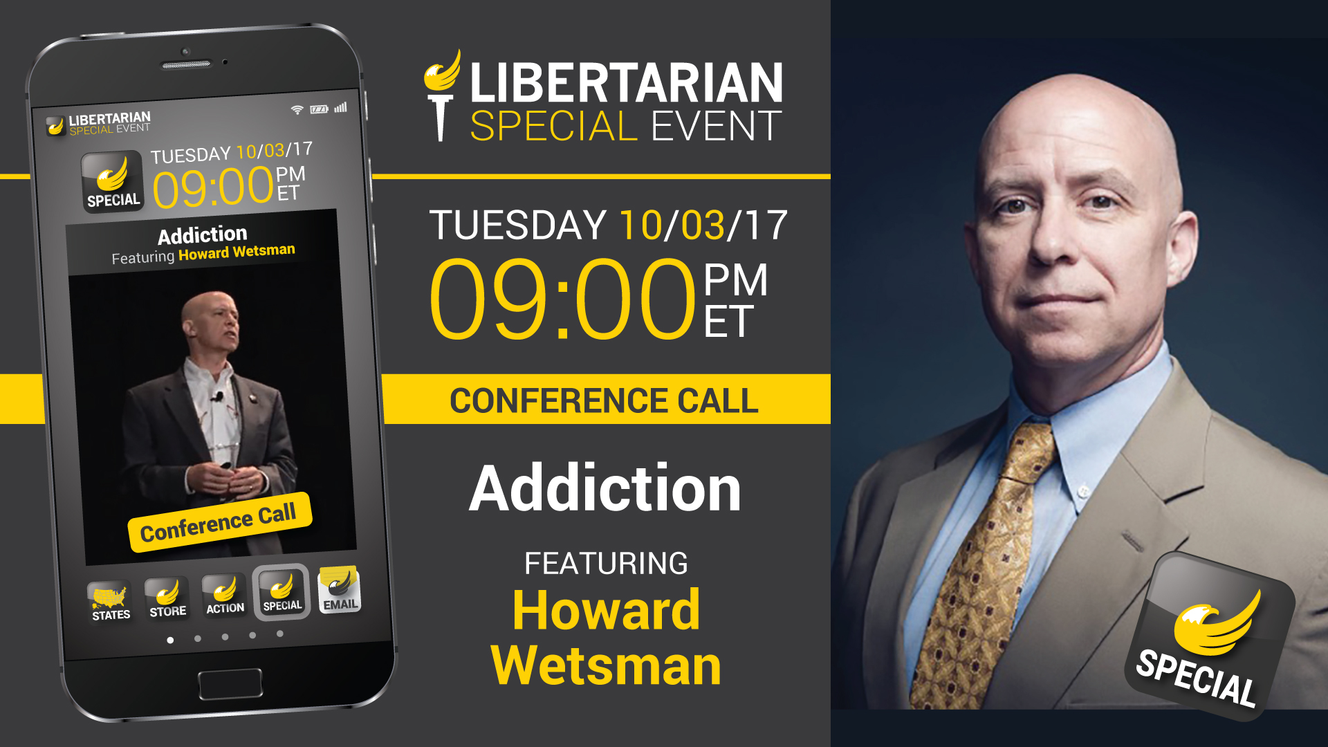 Special Conference Call on Addiction - Libertarian Party